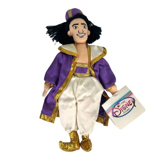 Disney | Toys | Vintage Disney Store Prince Ali Aladdin Bean Bag Plush ...